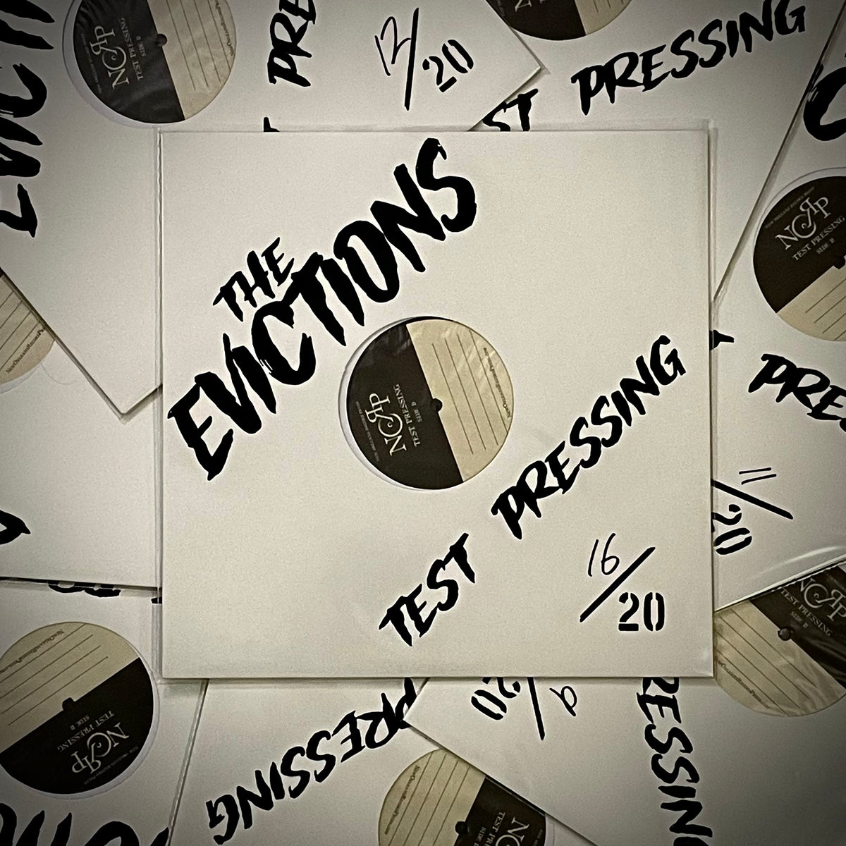 THE EVICTIONS - 12” TEST PRESSING!! – Another Riff Raff Label